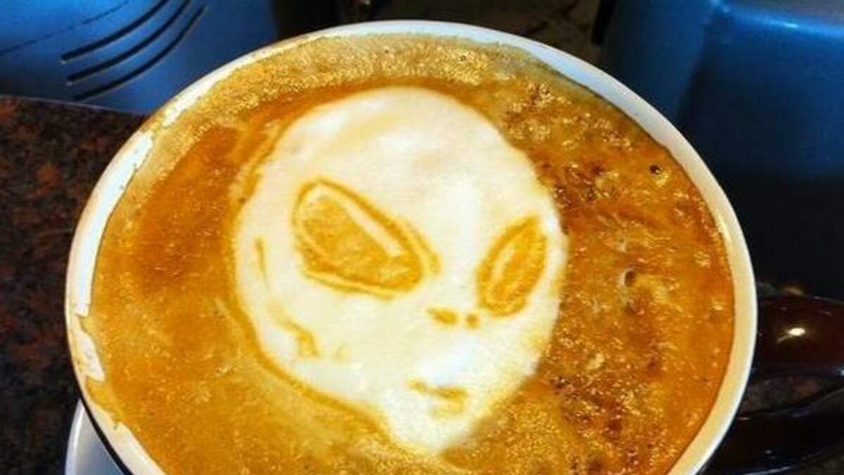 Alien-Themed Cappuccino | Coast to Coast AM