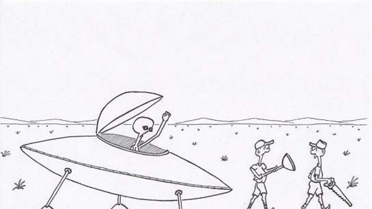 Cartoon: Alien Scavenger Hunt | Coast to Coast AM