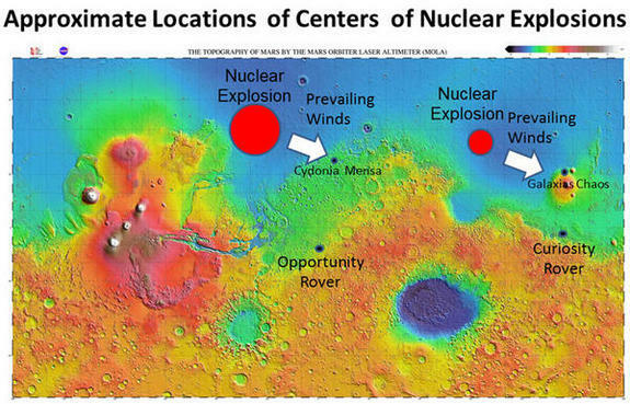 Locations of Nuclear Explosions on Mars | Coast to Coast AM