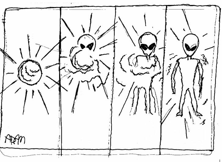 Adam's Alien Encounter Images | Coast to Coast AM