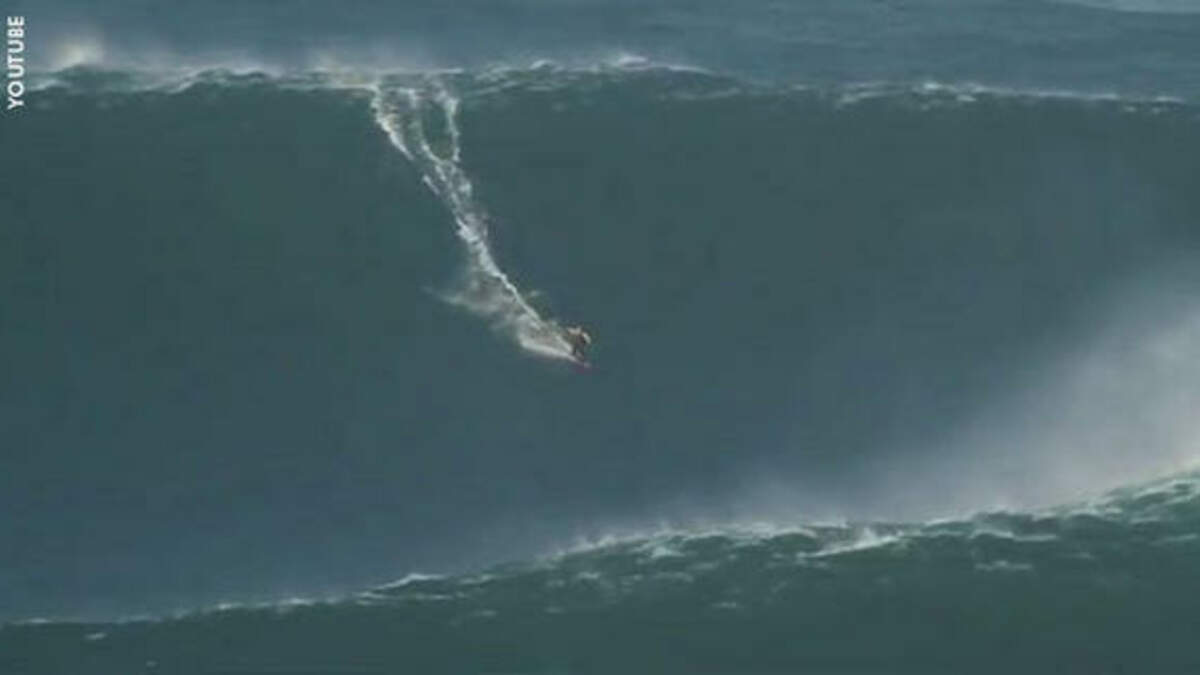 Video: Surfer Catches 78-foot Wave | Coast to Coast AM