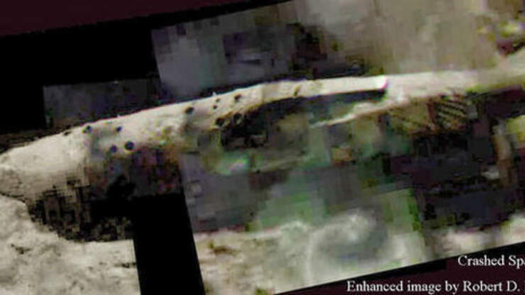 'Crashed Spaceship' Enhanced Image | Coast to Coast AM