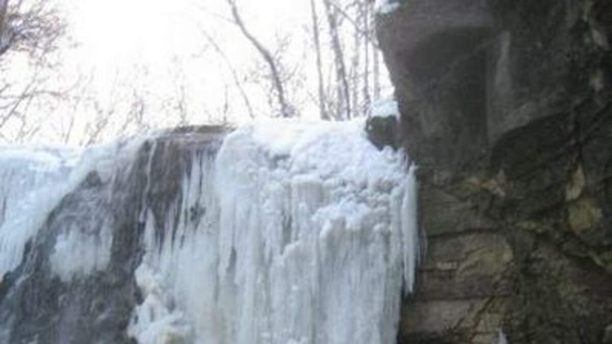 Icy Falls of Dublin, Ohio | Coast to Coast AM