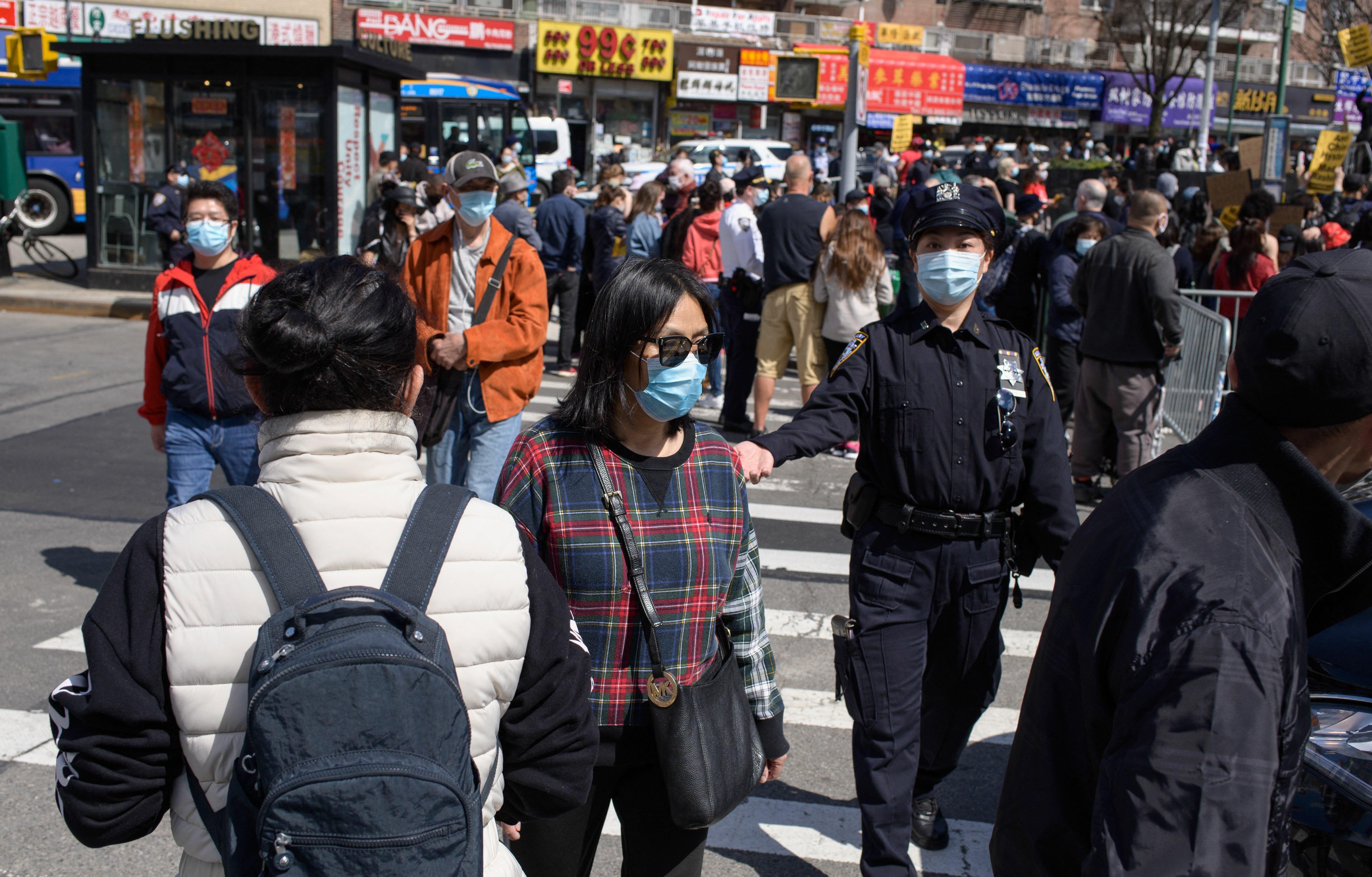 Asian Woman Attacked In Broad Daylight In New York City As Bystanders