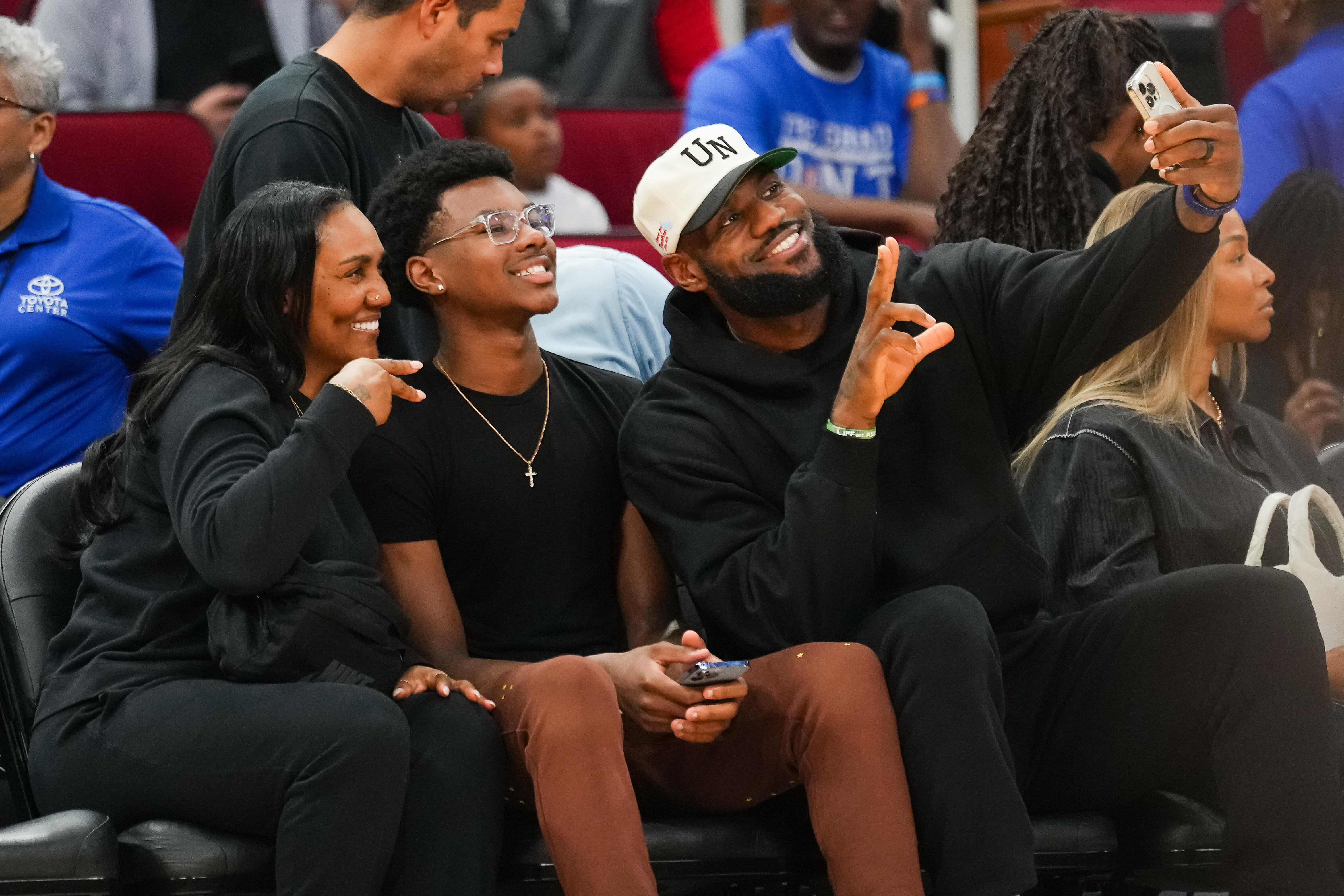 Bryce James Recreates LeBron's Viral Meme | iHeart