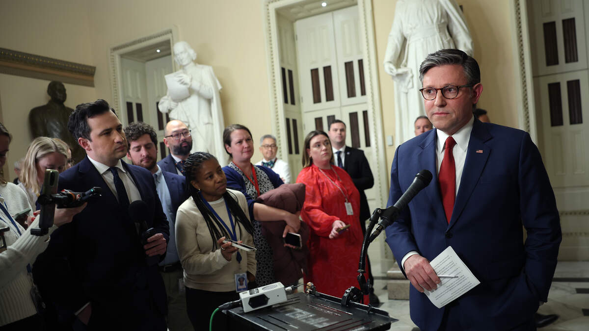 Speaker Mike Johnson Says House GOP Had Great Year But Hard Work ...