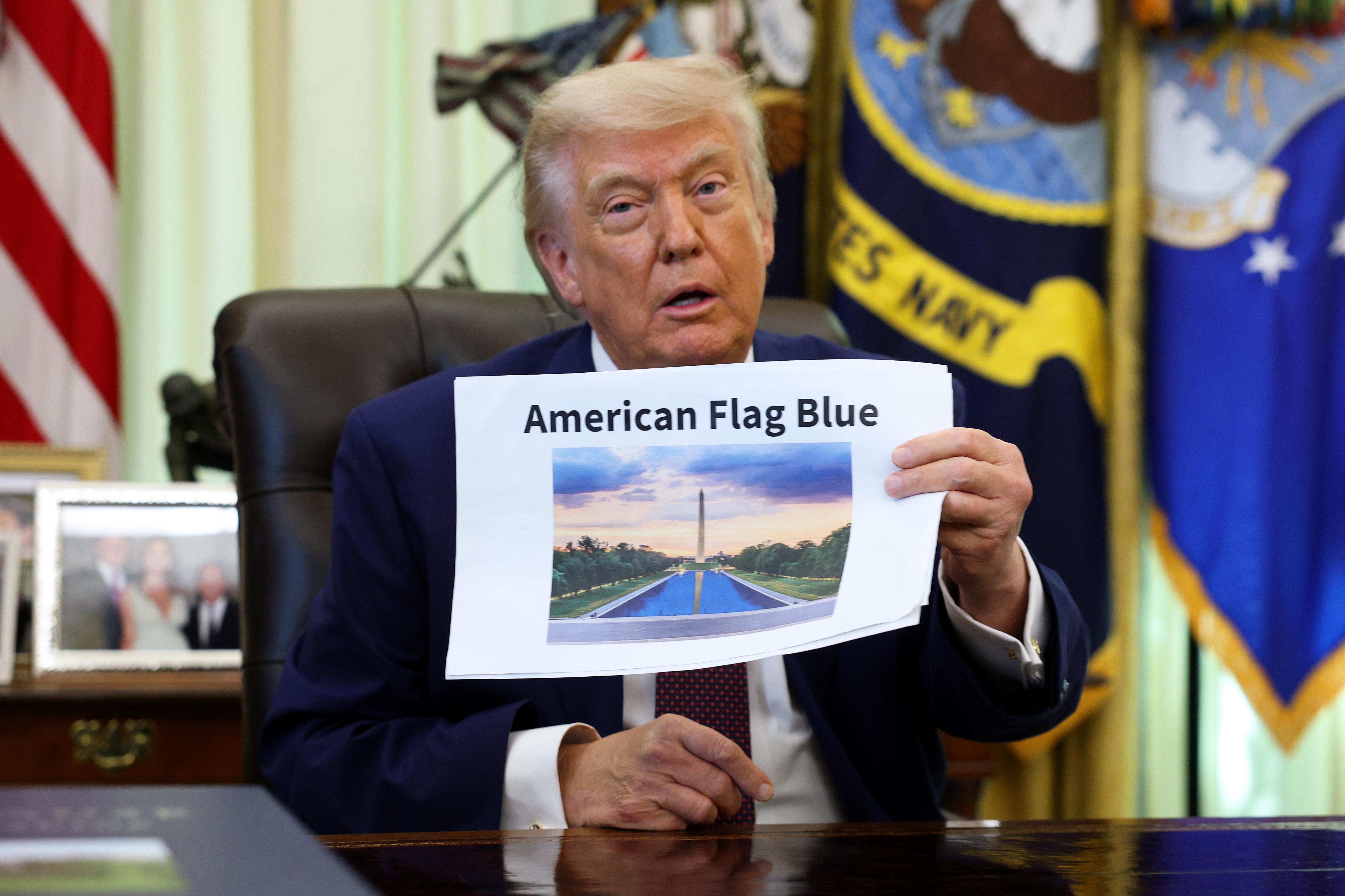 Trump: Reflecting Pool Project Completed | iHeart