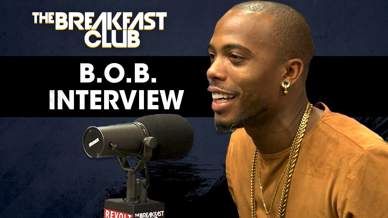 B.o.B. Defends His 'Earth Is Flat' Theory, Talks New Music & More | iHeart