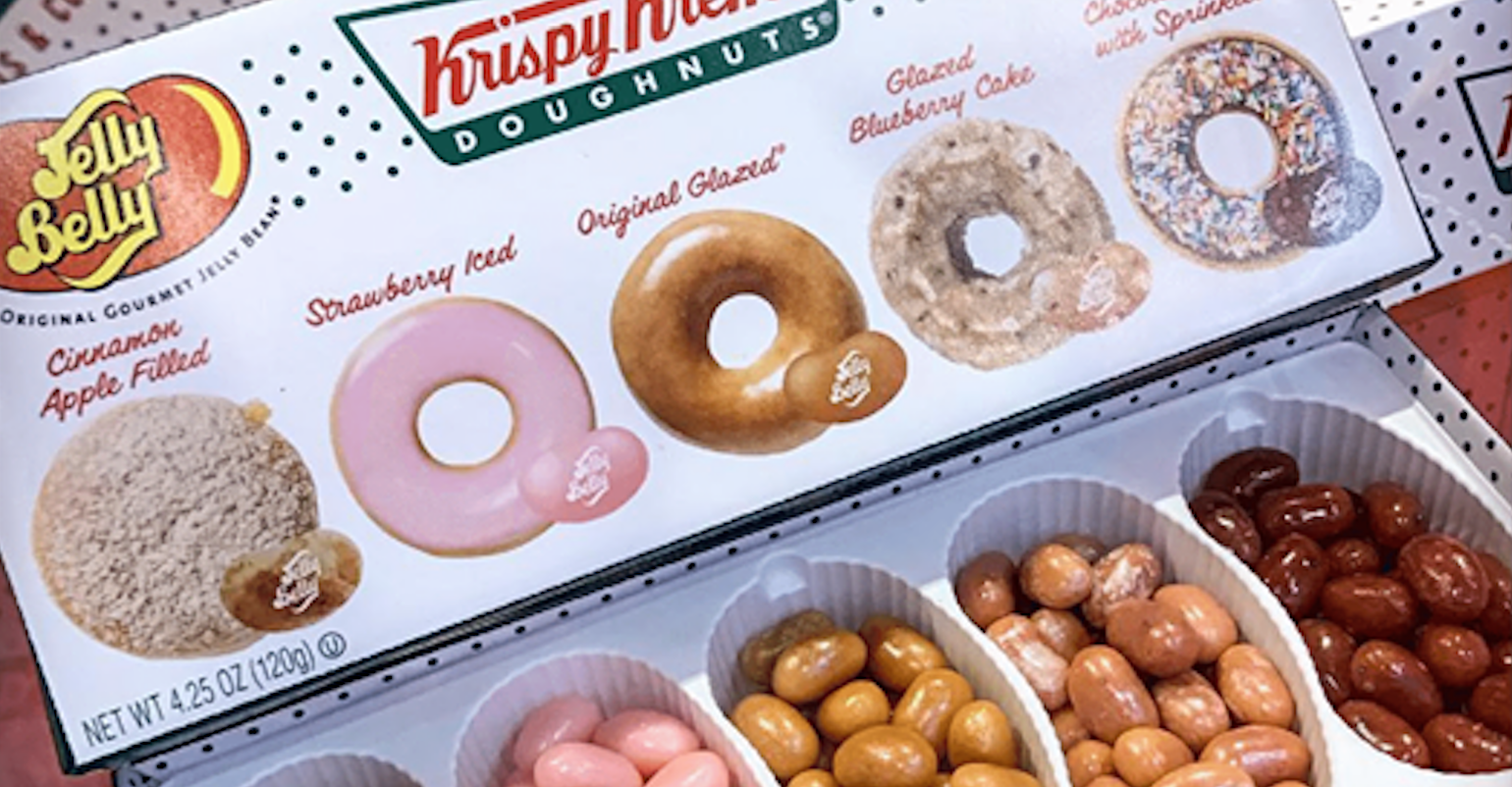Jelly Belly Has Released New Krispy Kreme-Flavored Jelly Beans | iHeart Jelly Belly Has Released New Krispy Kreme-Flavored Jelly Beans | iHeart