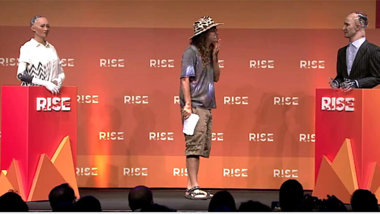 The Future Is Terrifying: Two Robots Debate the Future of Humanity ...