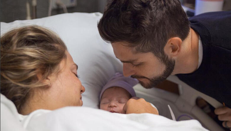 Thomas Rhett And Wife Lauren Welcome Baby Ada | iHeart