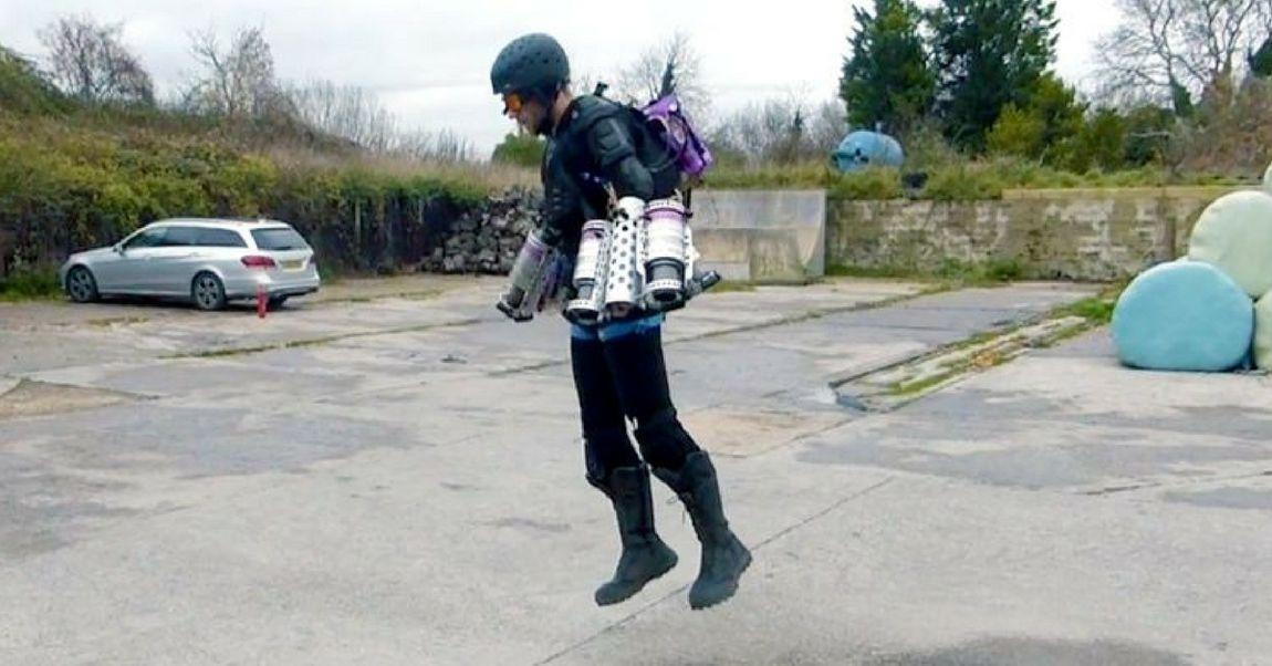 This Man Has An Actual Jet Pack, And He Just Broke A World Record | iHeart