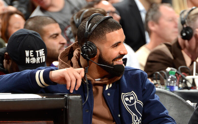 Drake Tried His Hand As a Sideline Reporter for the NBA's Toronto ...
