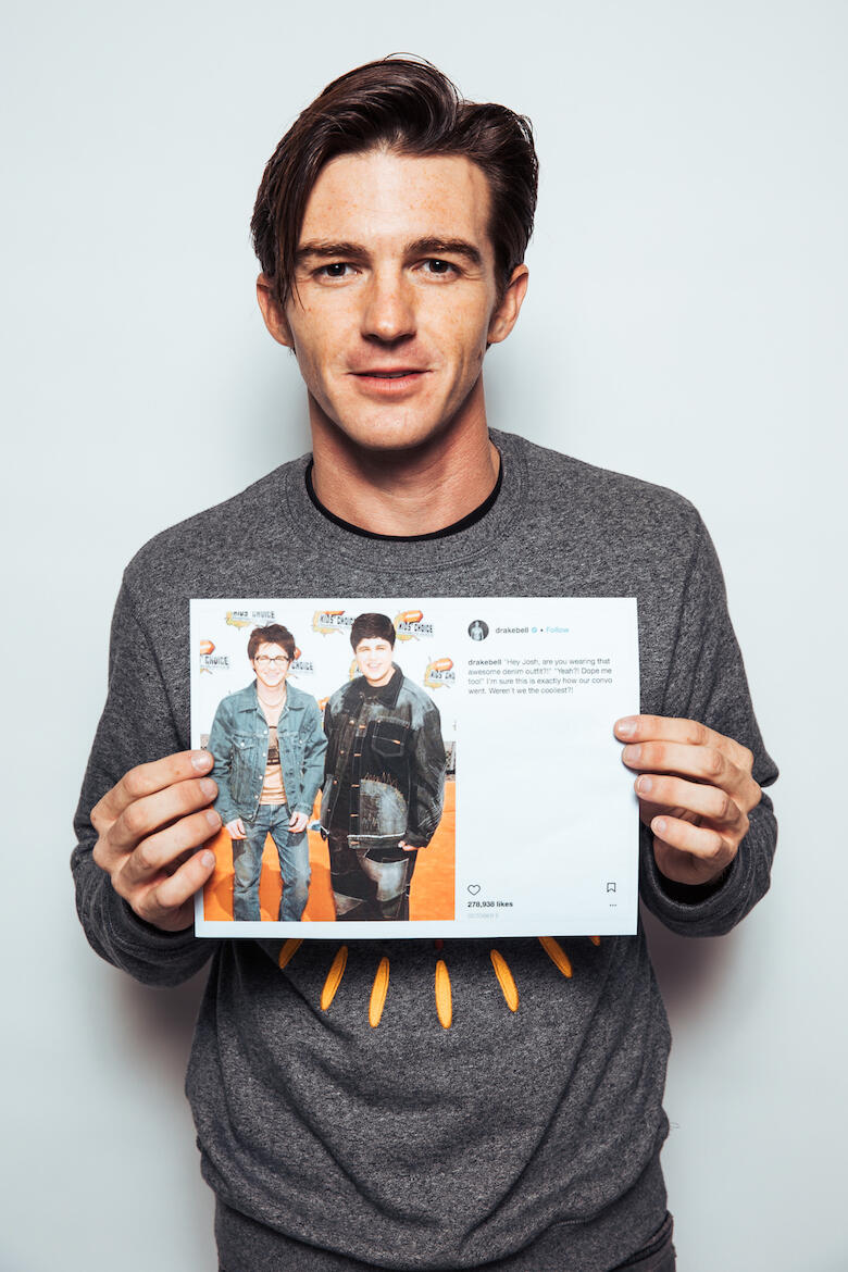 INTERVIEW: Drake Bell Comments on His Own Throwback Photos | iHeartRadio