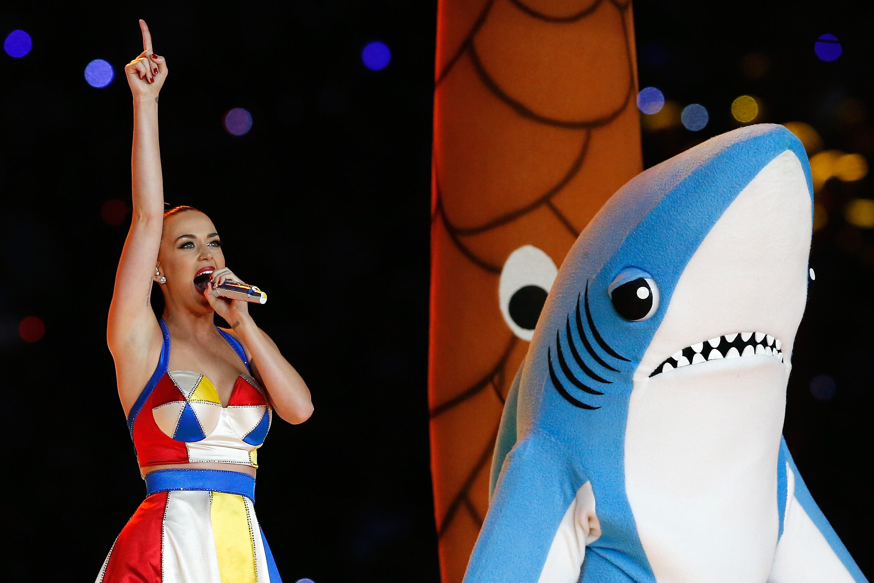 Katy Perry's Left Shark Has Finally Revealed Himself | iHeartRadio
