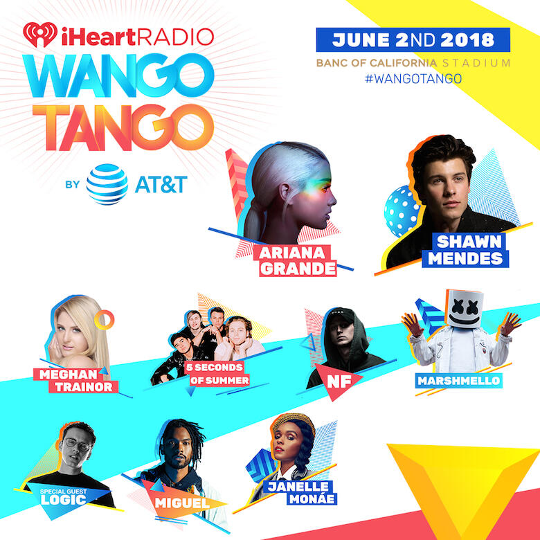 iHeartRadio Wango Tango Lineup Revealed: Ariana Grande, Shawn Mendes ...