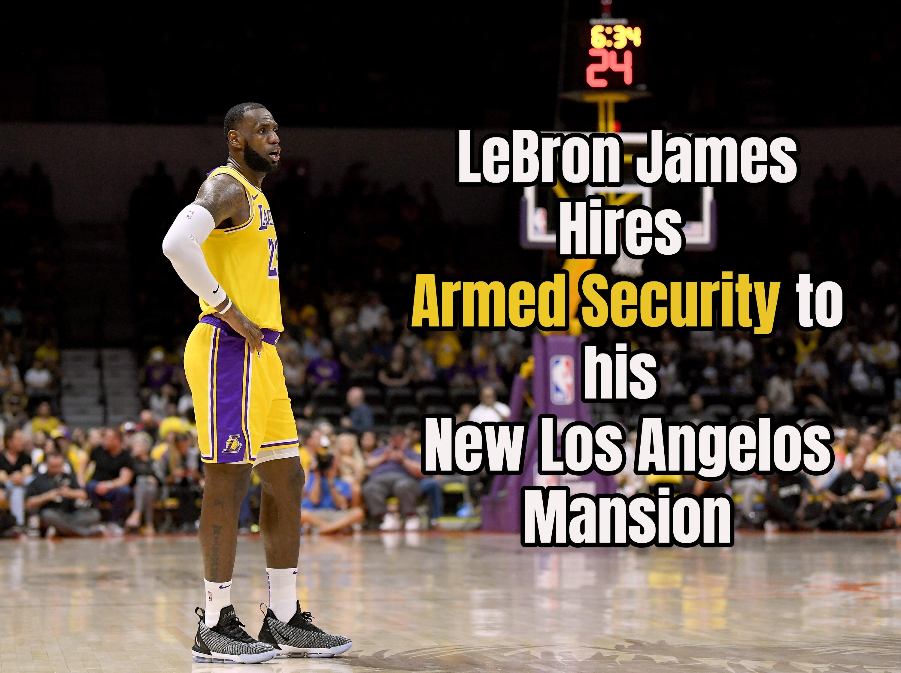 LeBron James Hires Armed Security After Robbery Threats | Angie ...