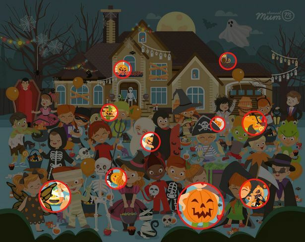 Can You Find All 10 Hidden Pumpkins In This Challenging Halloween ...