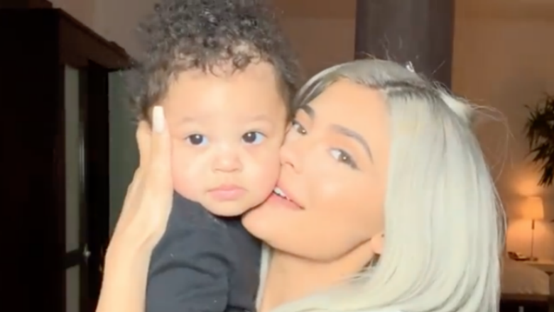 Stormi Makes Surprise Cameo In Kylie Jenner's Makeup Tutorial Video ...