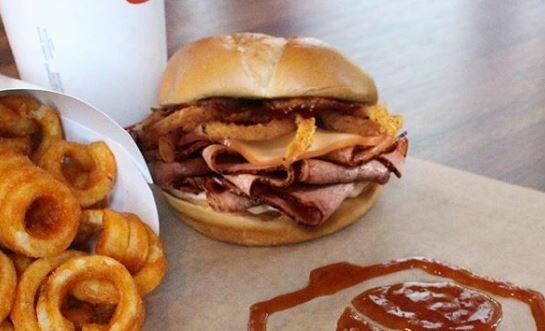 Foodie Friday: Blazor and Josh text drive the Arbinator from Arby's ...