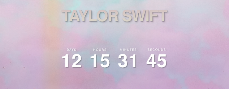 Taylor Swift Shares A Countdown Clock — Is New Music On The Way ...