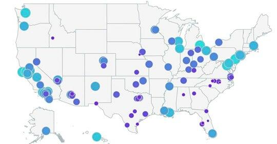 New Map Reveals The Best & Worst Cities For Drivers In The United ...