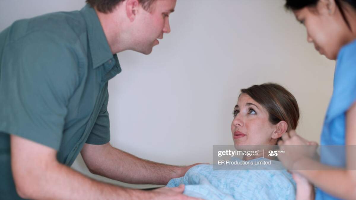 Husband Goes Viral For Dancing During Wife's Labor | MIX 107.7 | Mix ...