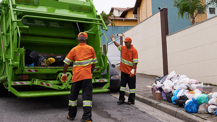 Trash Collectors Struggling To Deal With Increase Of Household Waste ...