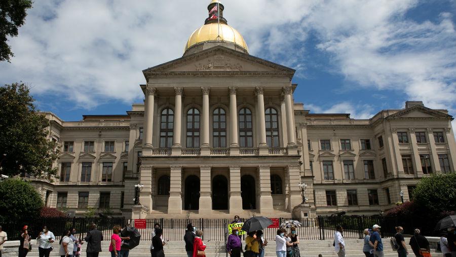 8-Foot Fence To Be Built Around Georgia State Capitol | iHeart