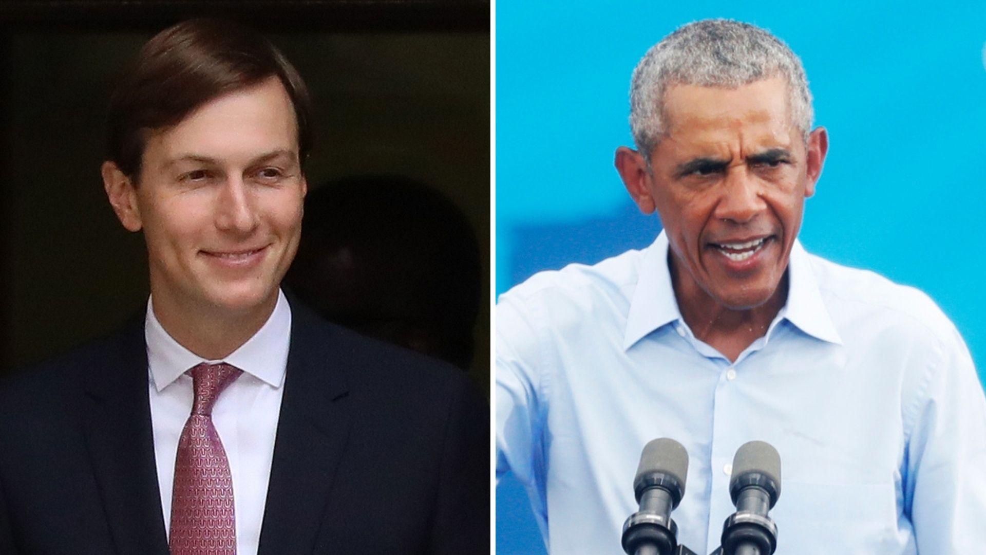 Who Are These Folks Barack Obama Slams Jared Kushner At Joe Biden