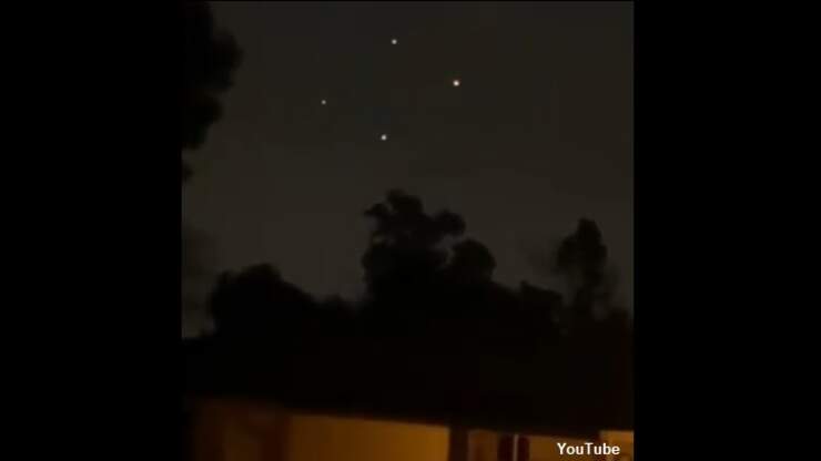 Watch: Cluster of UFOs Filmed in Dallas | iHeartRadio | Coast to Coast AM with George Noory