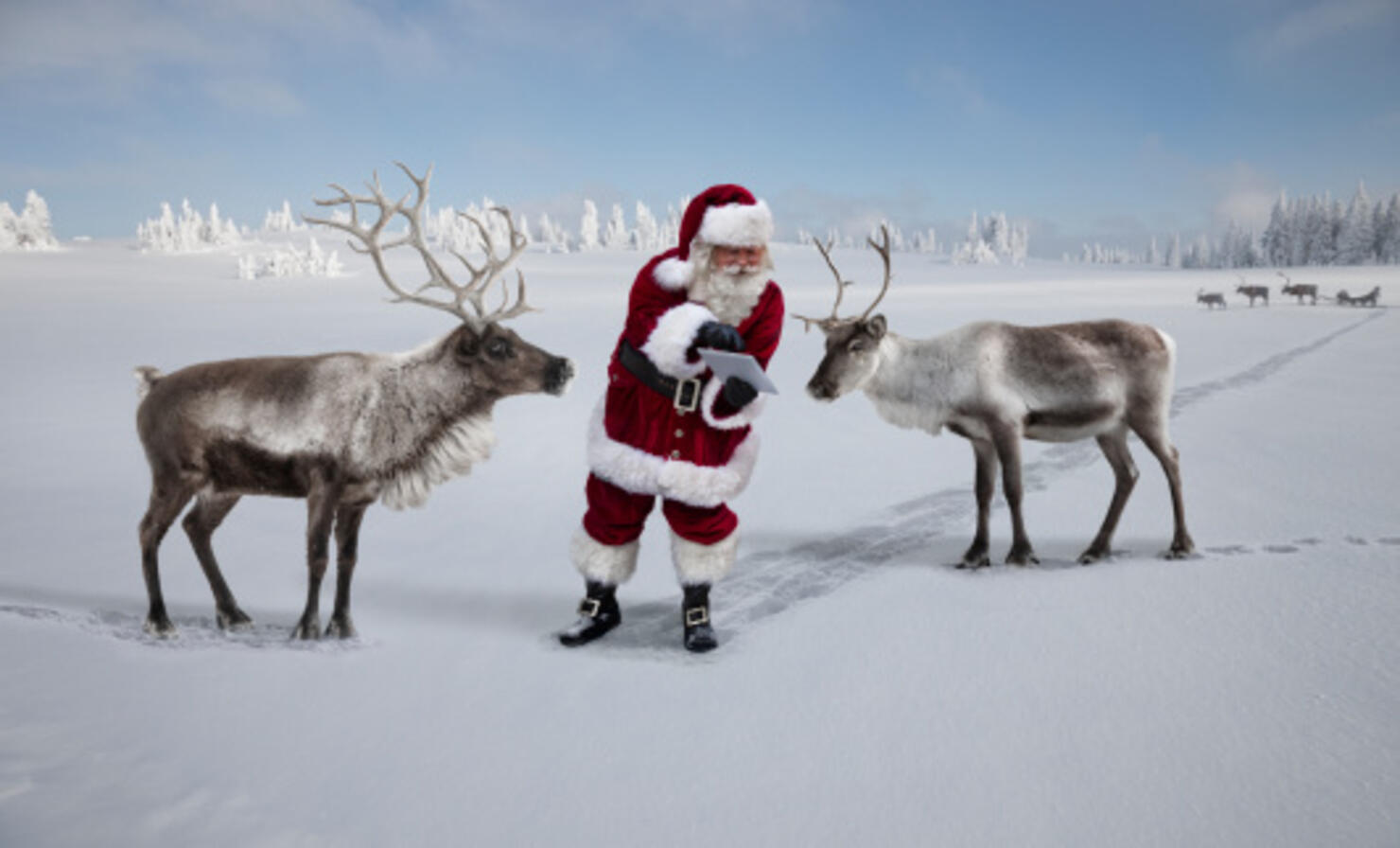 Your Kids Can Watch Santa And His Reindeer At The North Pole iHeart