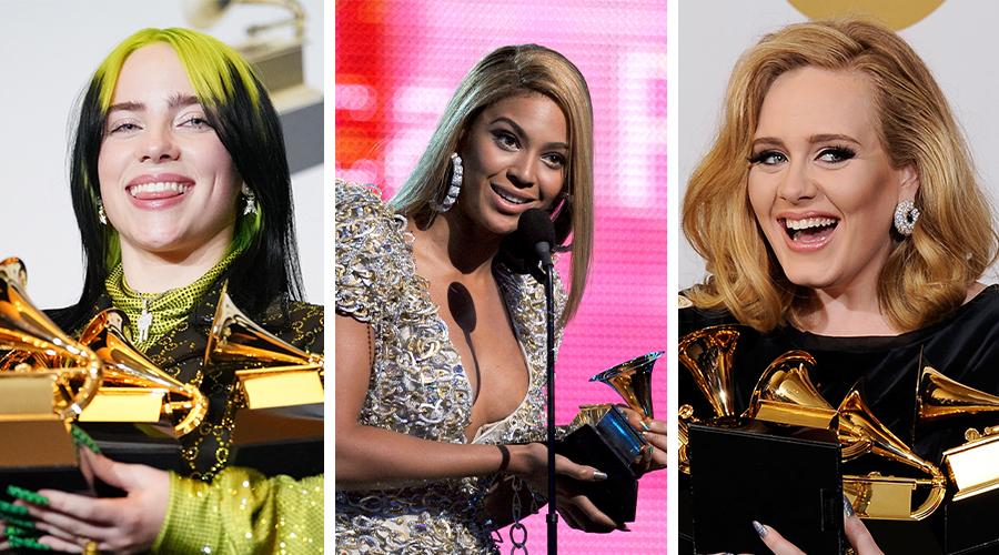 12 Artists Who Won More Grammy Awards Than They Could Hold | iHeart