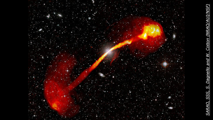 Stunning Image of a 'Radio Galaxy' | Coast to Coast AM