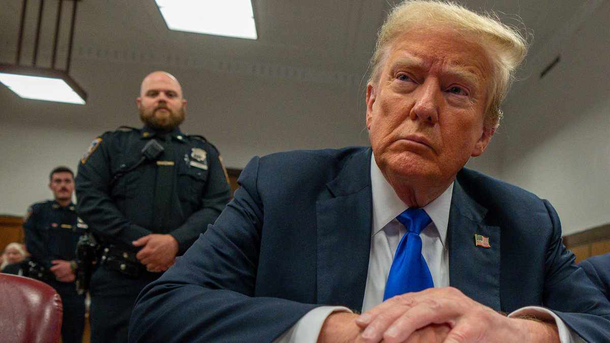 Viral Photo Suggests Trump Could Face All-Black Judging Panel For Appeal | iHeart