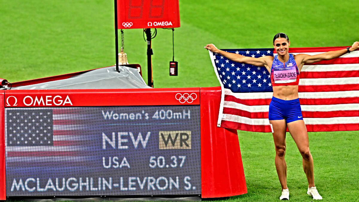American Sydney McLaughlin-Levrone Set World Record at Paris Olympics ...
