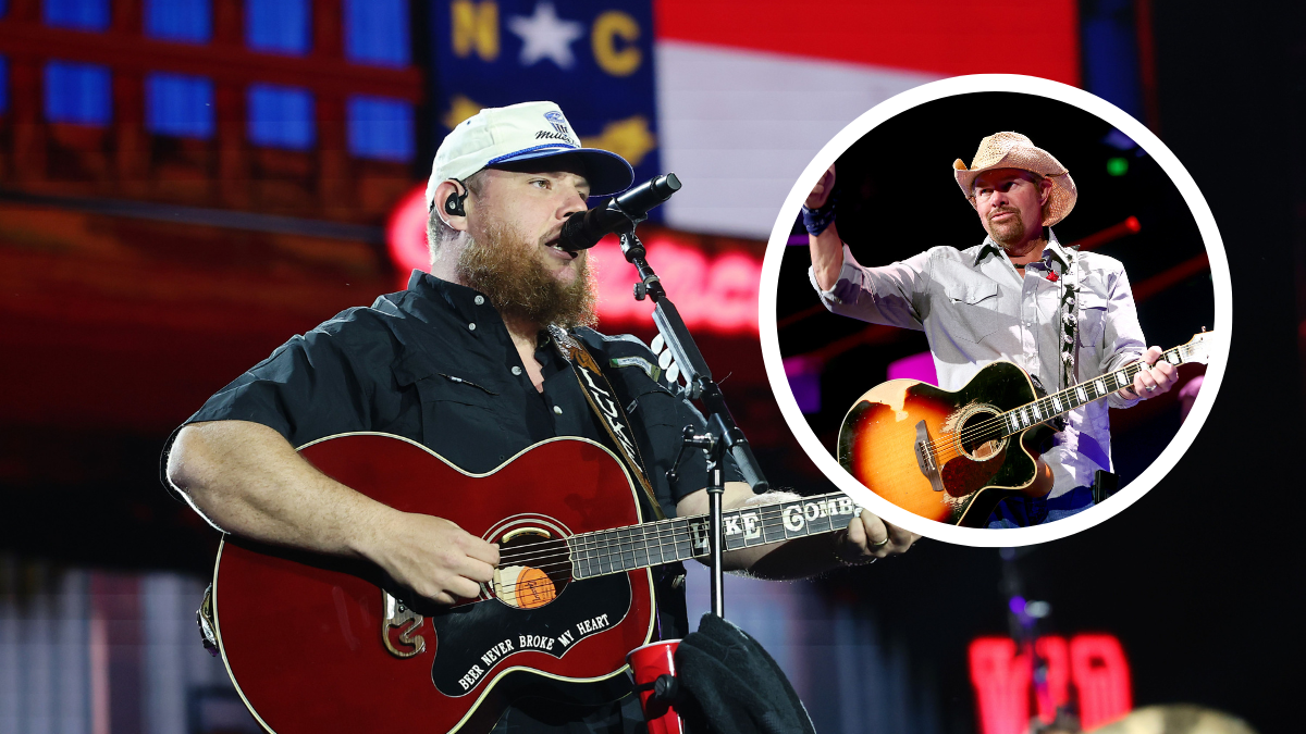 How Luke Combs Paid Tribute To Toby Keith In Late Legend's Home State ...