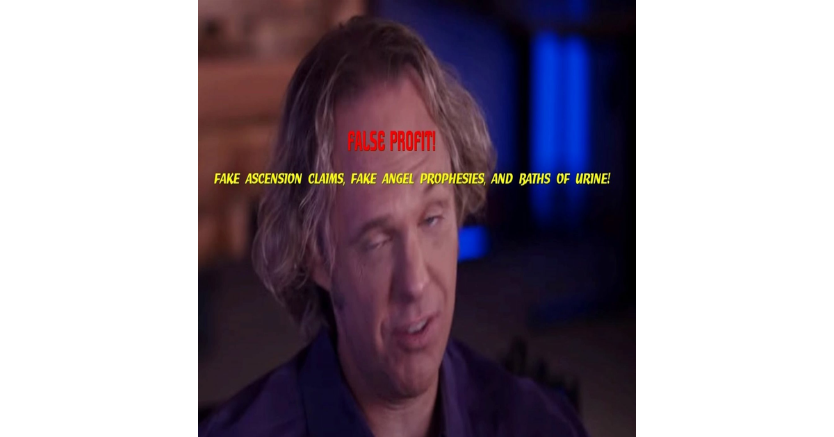 David Wilcock False Profit Fake Ascension Claims Fake Angel Prophesies And Baths Of Urine