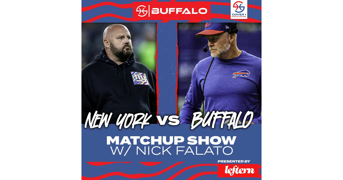 Buffalo Bills vs. New York Giants Week 6 Matchup Preview | C1 BUF - Cover 1 Buffalo | iHeart