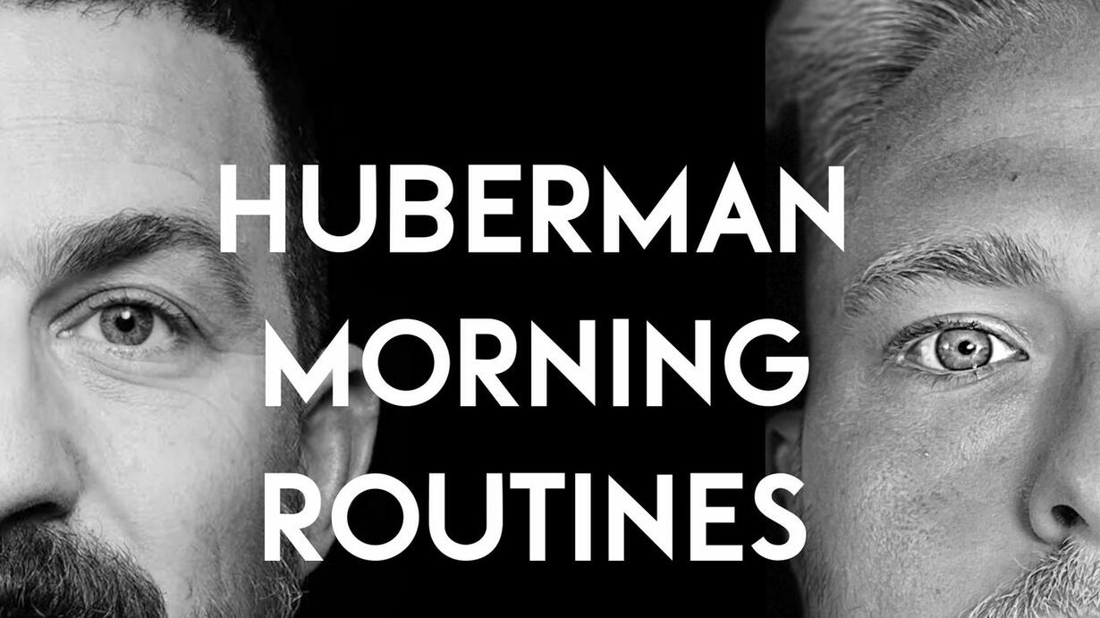 I tried Andrew Huberman's MORNING ROUTINES, EVERYTHING from CAFFEINE ...