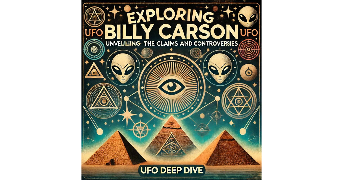 Exploring Billy Carson, Unveiling the Claims and Controversies - UFO Deep Dive | iHeart