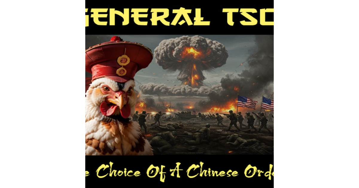 Show sample for 6/27/25: GENERAL TSO - THE CHOICE OF A CHINESE ORDER ...