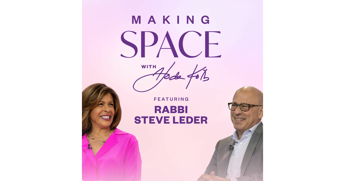 Rabbi Steve Leder: “It’s Never Too Late” - Making Space with Hoda Kotb ...