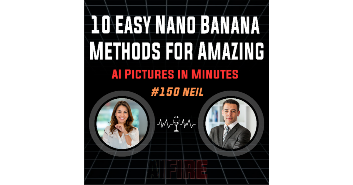 #150 Neil: 10 Easy Nano Banana Methods For Amazing AI Pictures In ...
