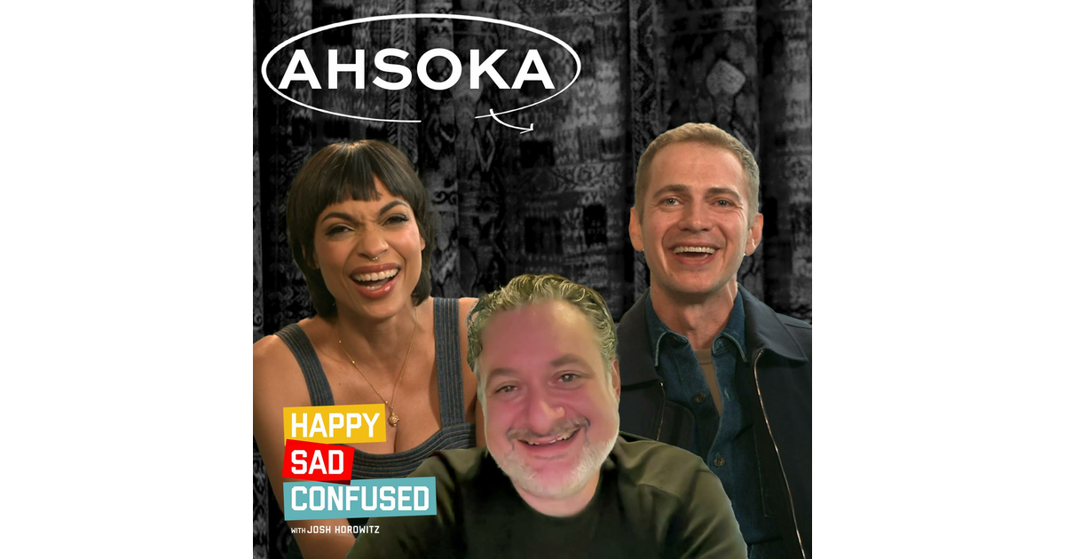 AHSOKA (Rosario Dawson & Hayden Christensen & Dave Filoni) - Happy Sad ...
