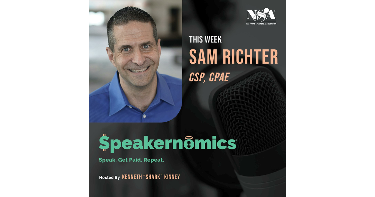 Boosting Speaker Sales with AI and Data with Sam Richter, CSP, CPAE - Speakernomics | iHeart