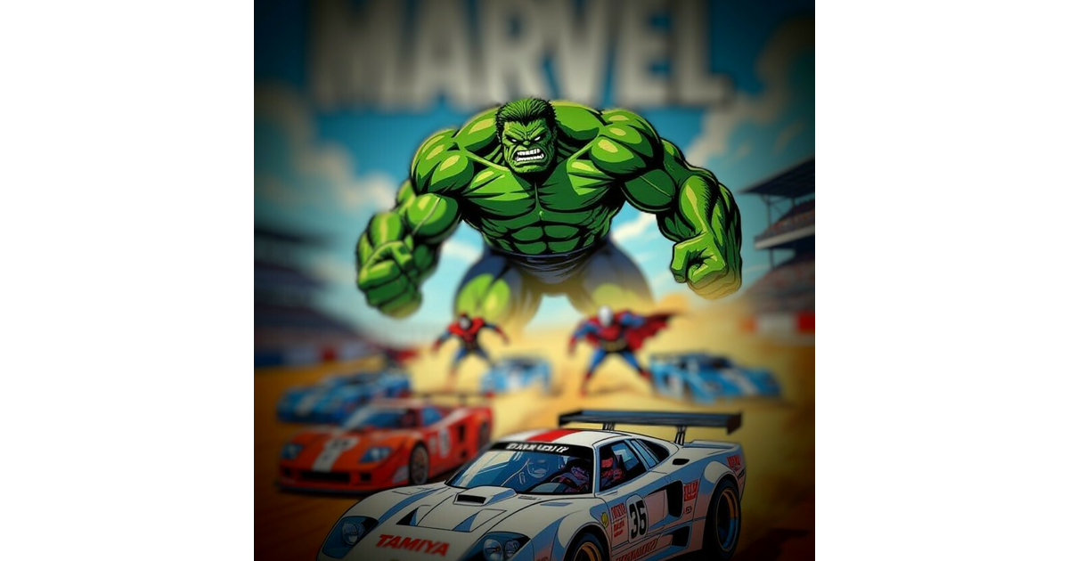 Marvel Comics Super-Heroes and Their R/C Model Vehicles - The RC Deep ...