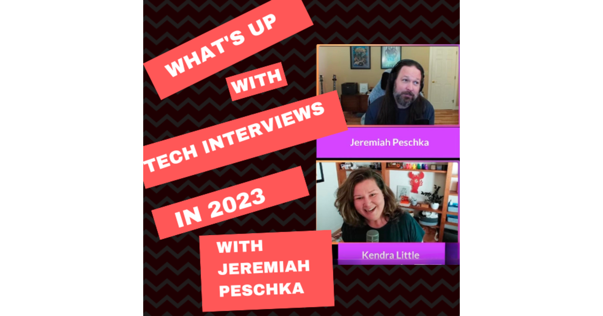 What's up with Tech Interviews in 2023? With Jeremiah Peschka. - Dear SQL DBA | iHeart