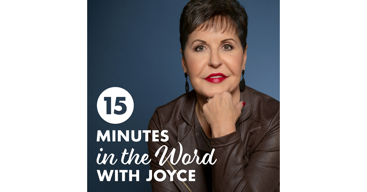 What Do You Think of Yourself? – Part 3 - Joyce Meyer Enjoying Everyday ...